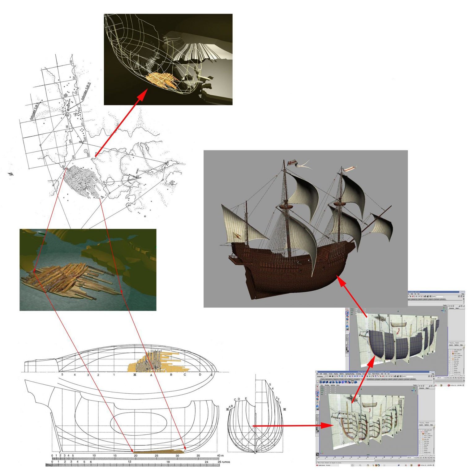 Reconstruction of Wooden Ships – The Nautical Archaeology Digital Library